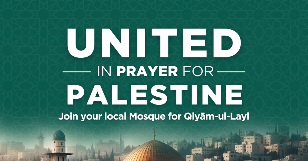 United In Prayer For Palestine - The Blessed Hub